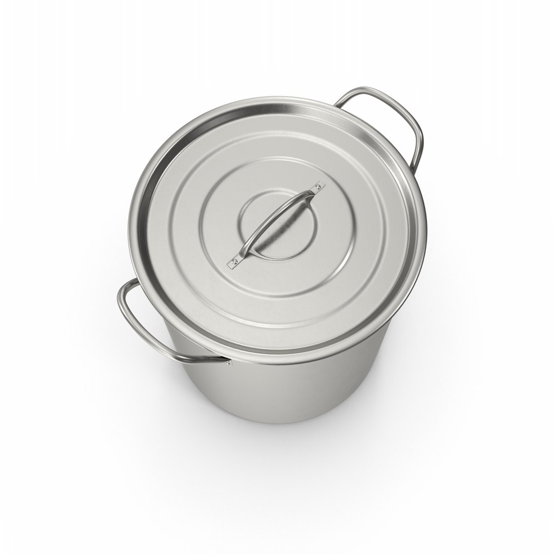 3D Model Cooking Pot - TurboSquid 2023962