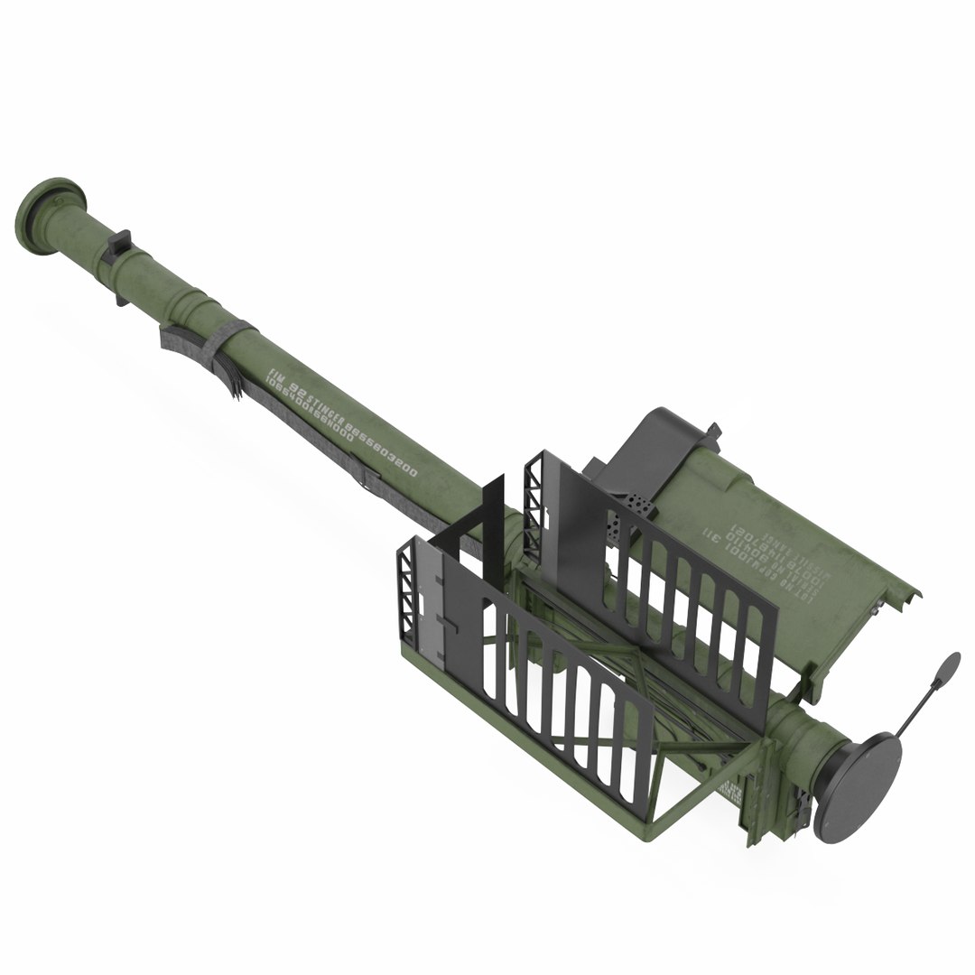 FIM 92 Stinger Missile Launcher 3D Model - TurboSquid 1984642