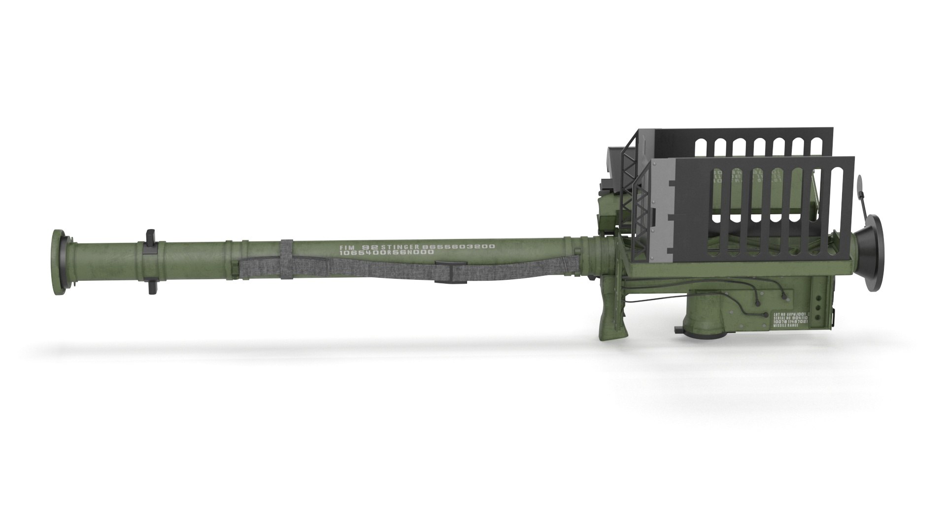 FIM 92 Stinger Missile Launcher 3D Model - TurboSquid 1984642