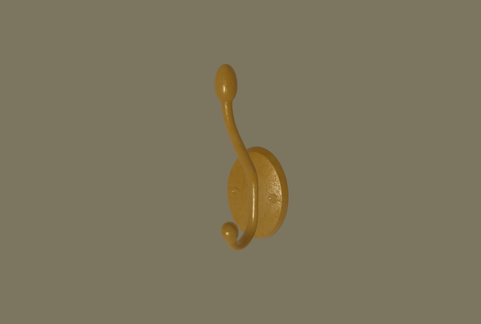 Coat hook 3D model - TurboSquid 1609873