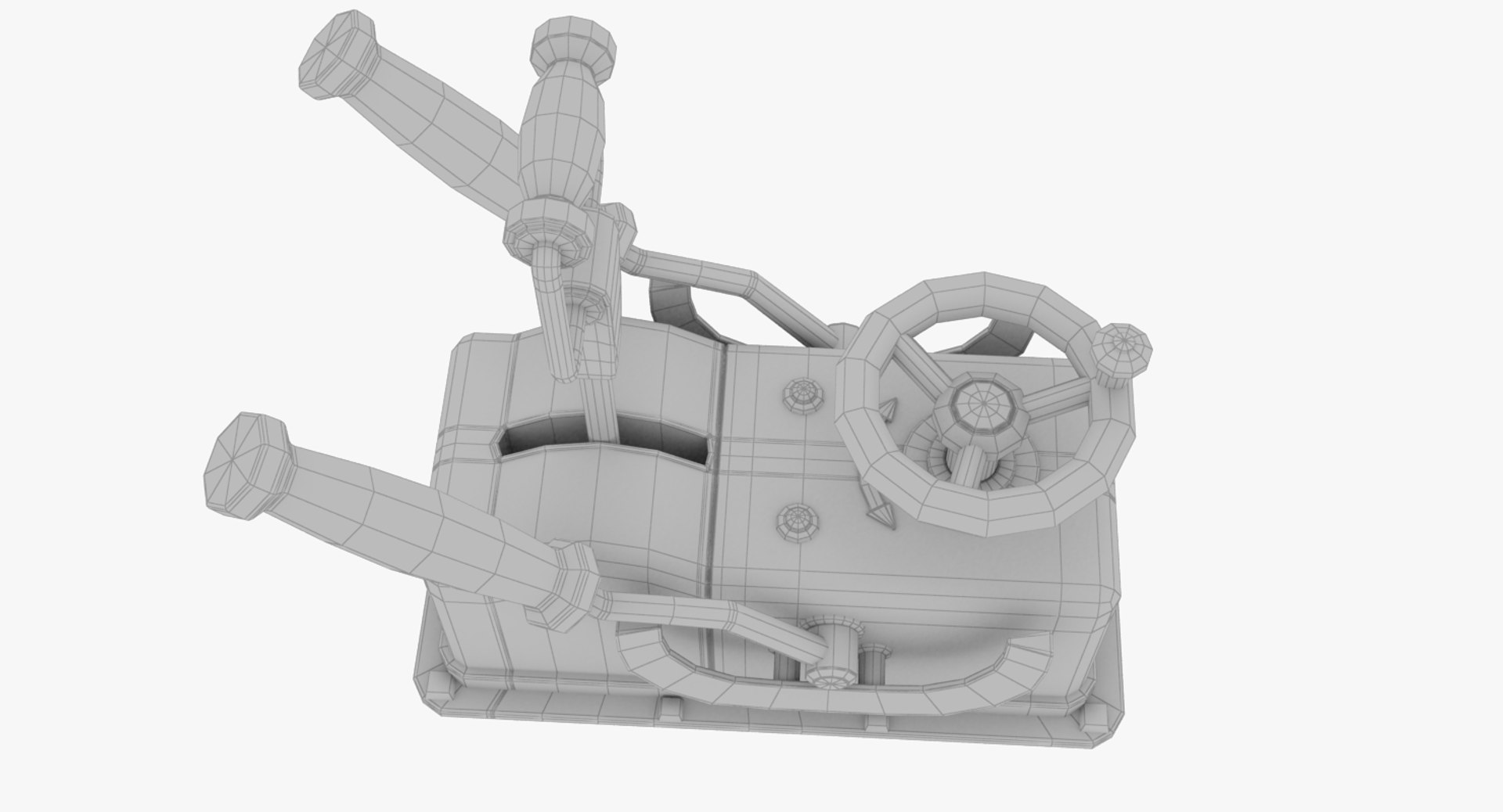 3D Military Control Panel Model - TurboSquid 1153505