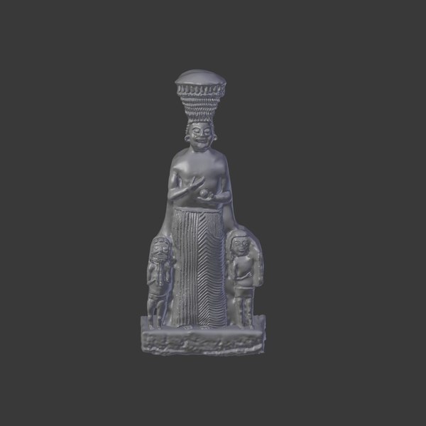 3D kybele hitit statue - TurboSquid 1670709