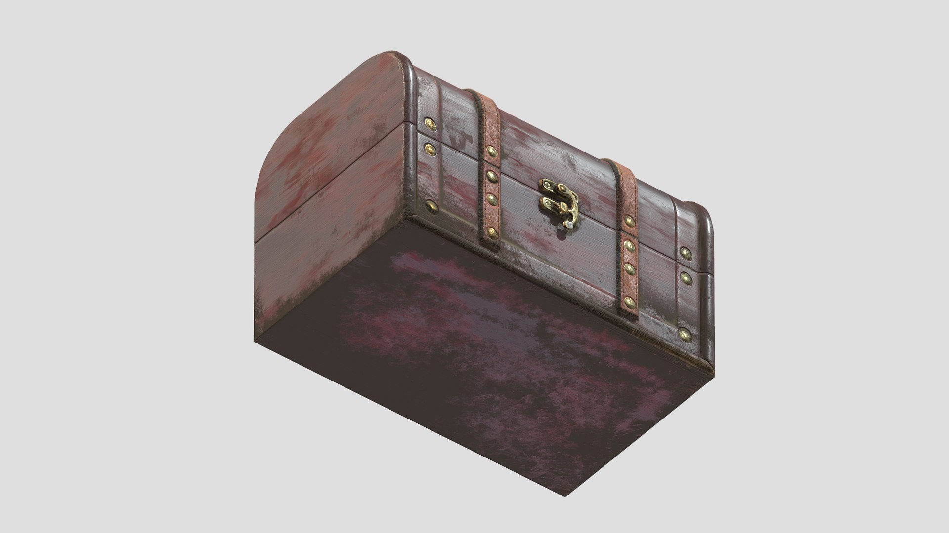 3D Treasure Chest Box 02 Low Poly PBR Realistic Model - TurboSquid 1936270
