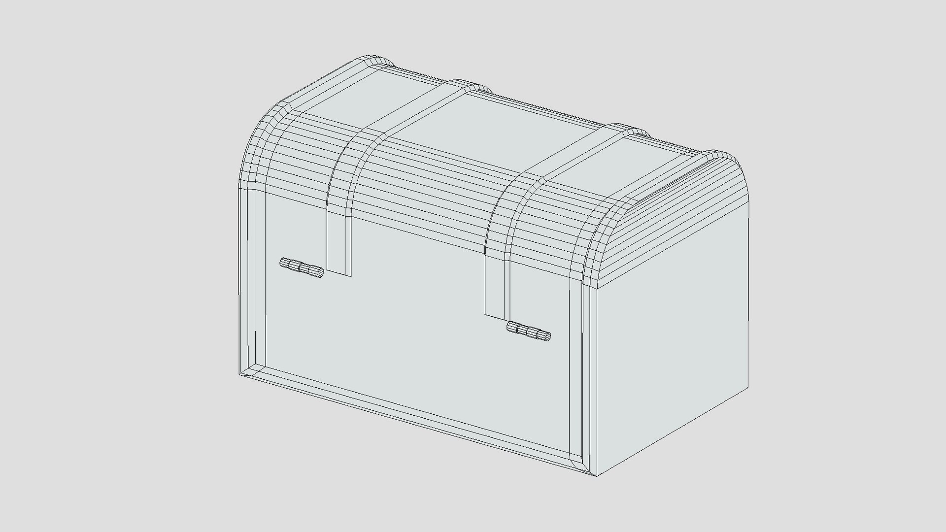 3D Treasure Chest Box 02 Low Poly PBR Realistic Model - TurboSquid 1936270