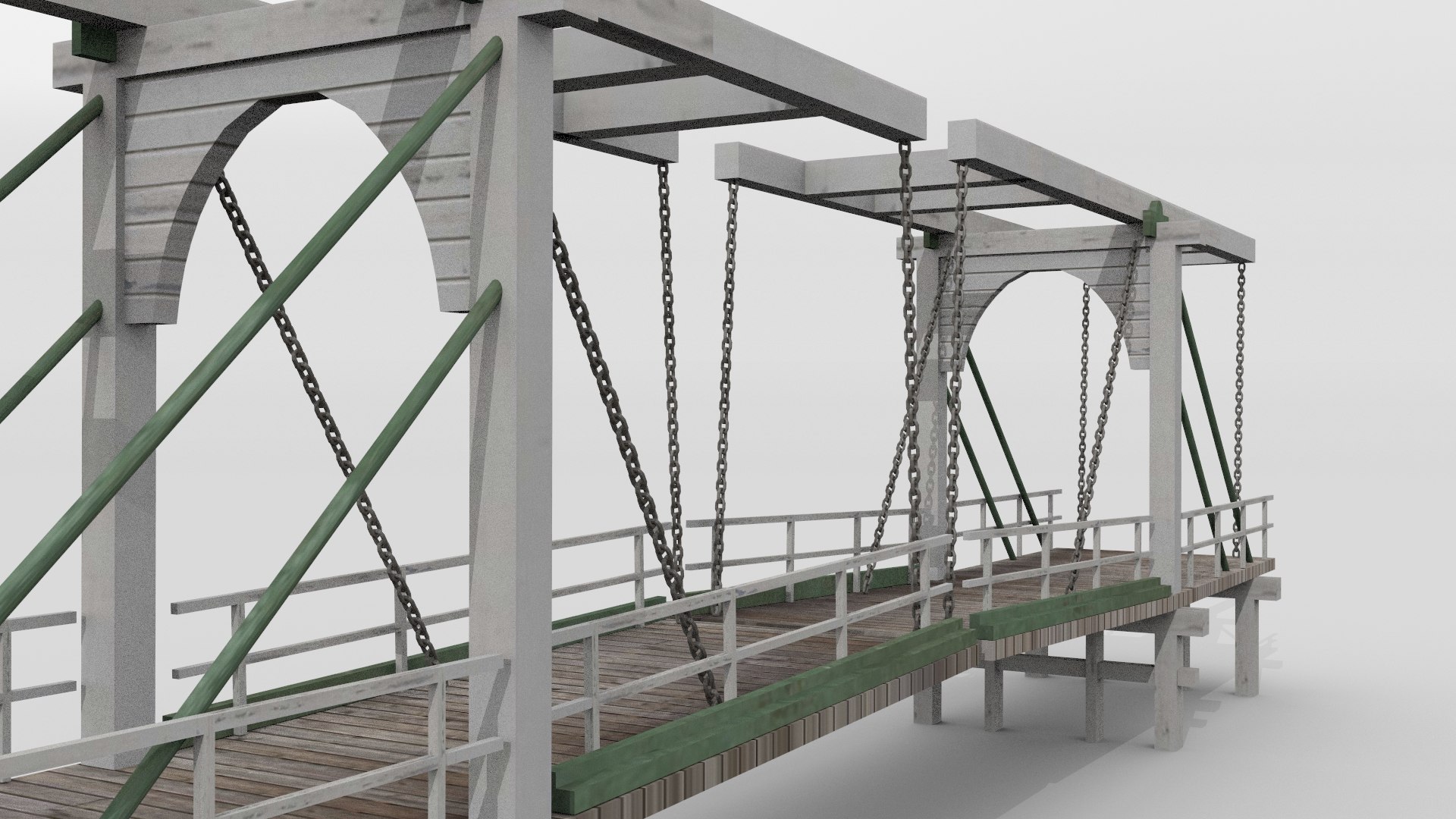 3d Amsterdam Bridge