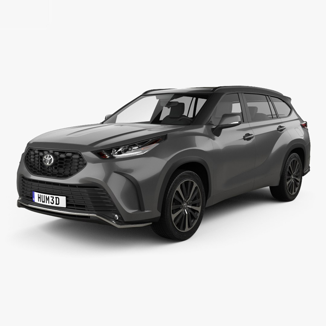 modelo 3d Toyota Highlander XSE 2020 - TurboSquid 1692725