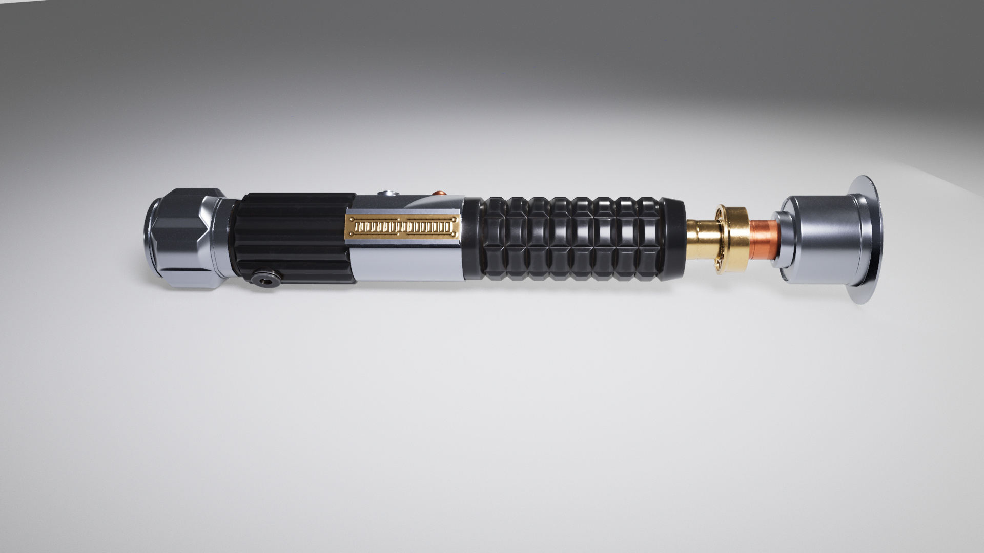 modelo 3d Obi Wan Kenobi Sable de luz - TurboSquid 2177777