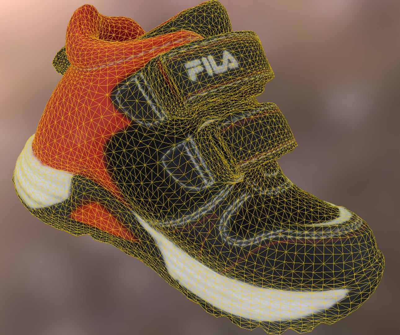 Baby Shoe S 3d Model