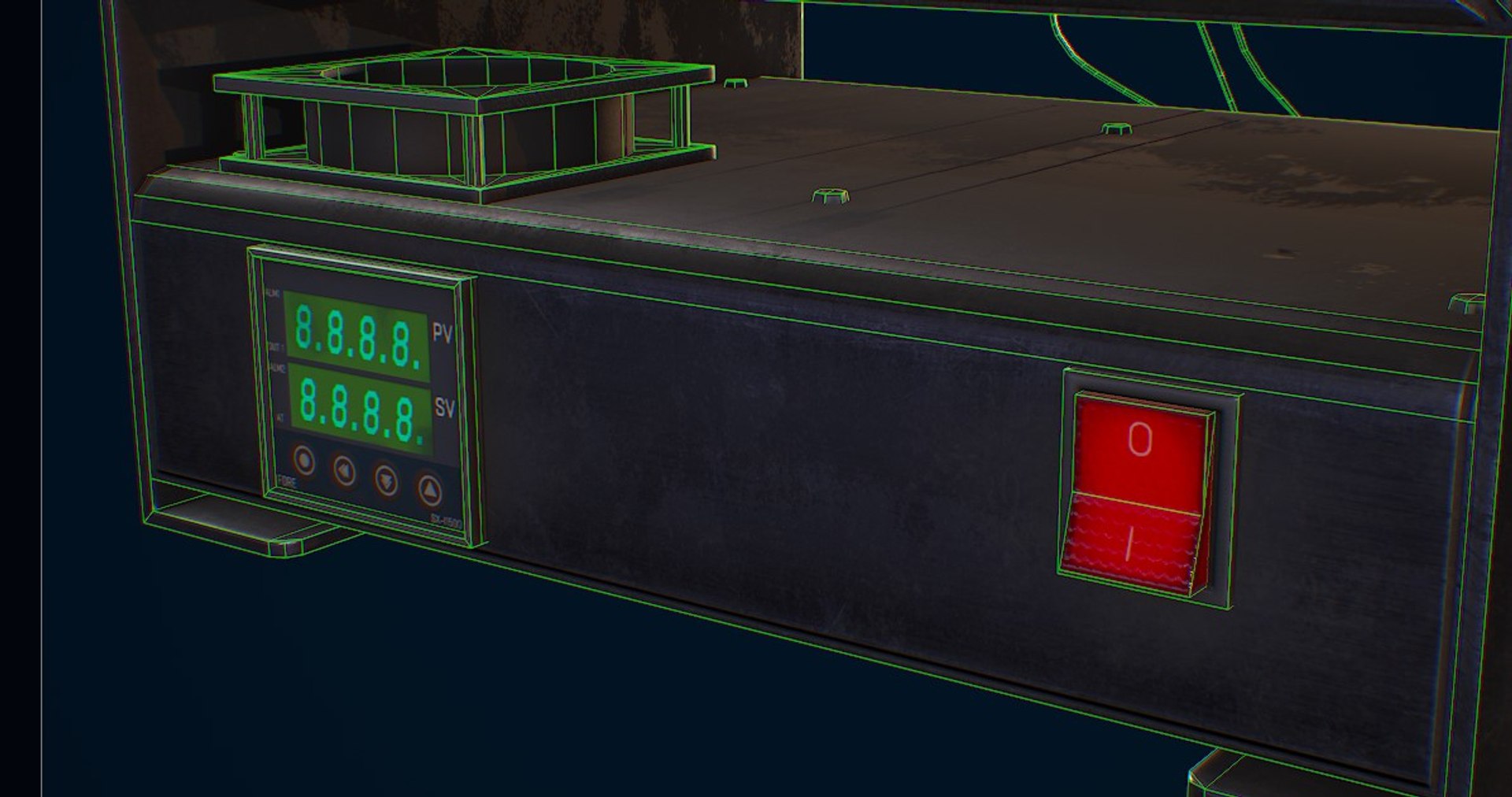 3D Stove - Muffle Furnace With ANIMATION Model - TurboSquid 1722614