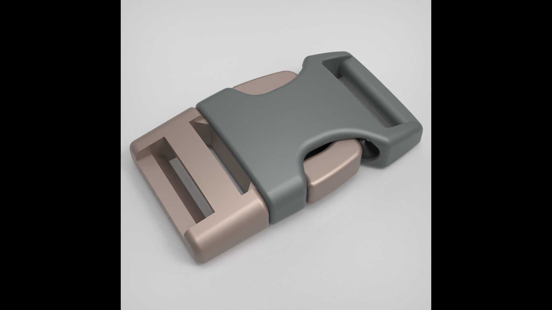 Snap Buckle 3D Model - TurboSquid 2306033