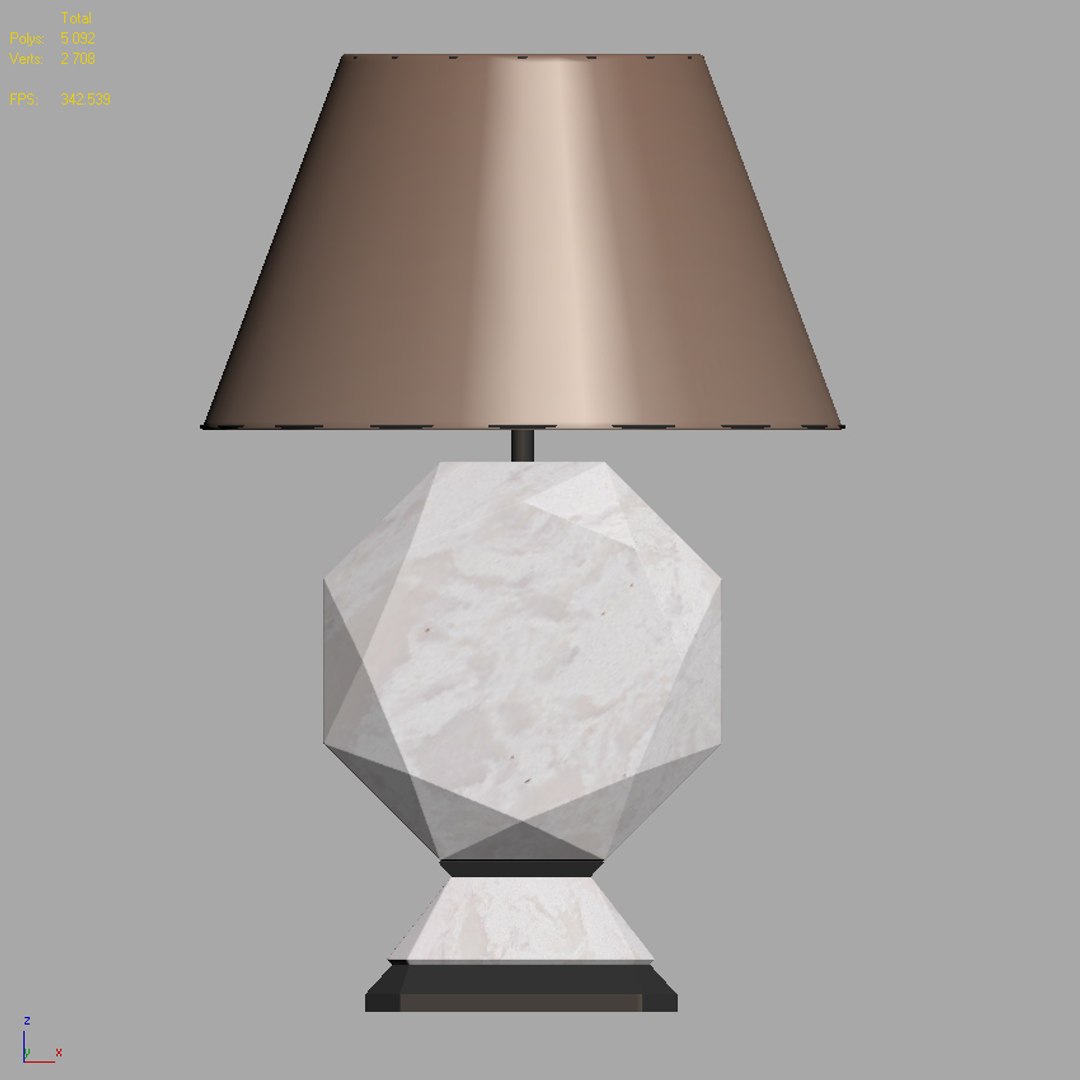 Octagon Form Rock Crystal 3D Model - TurboSquid 1396365