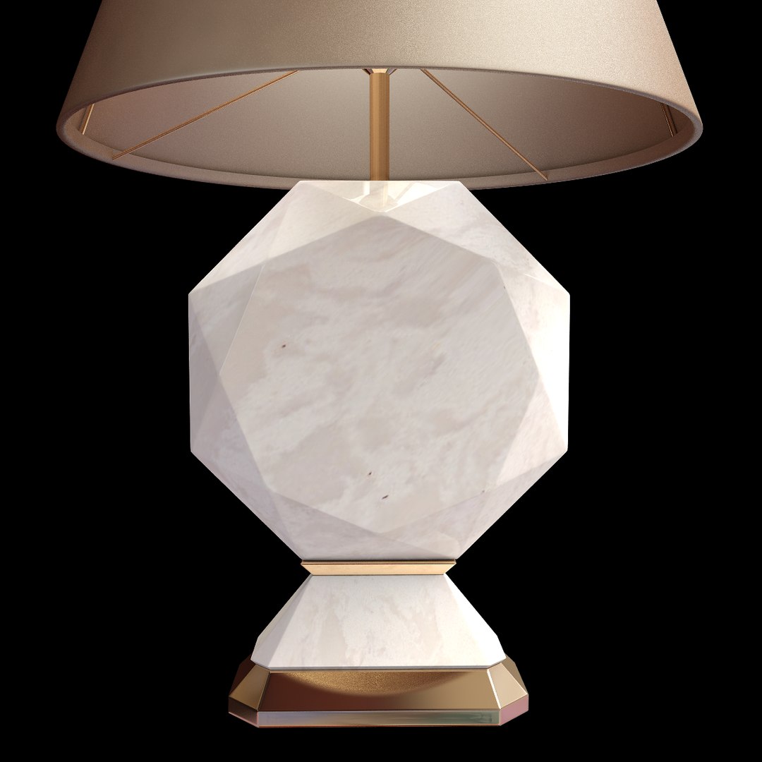 Octagon Form Rock Crystal 3D Model - TurboSquid 1396365