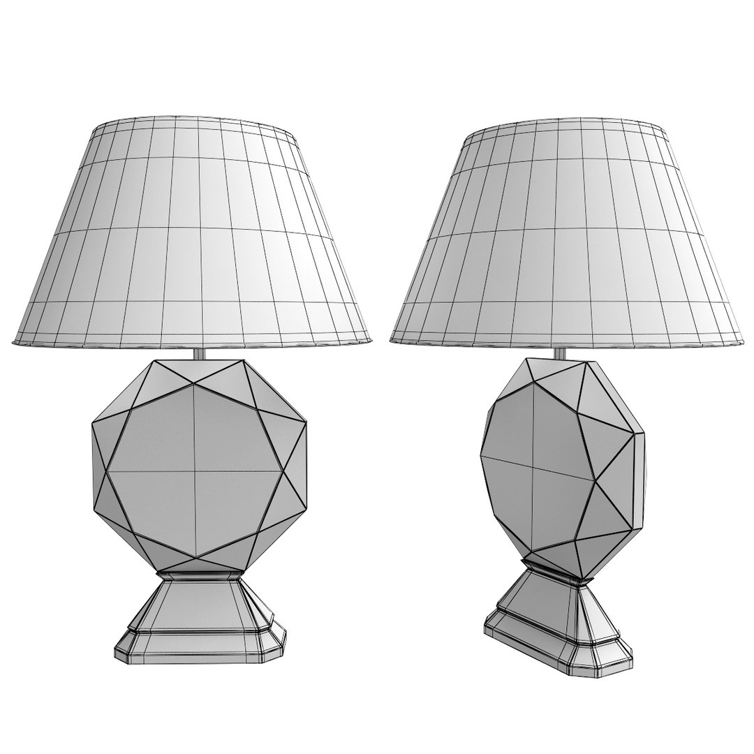 Octagon Form Rock Crystal 3D Model - TurboSquid 1396365