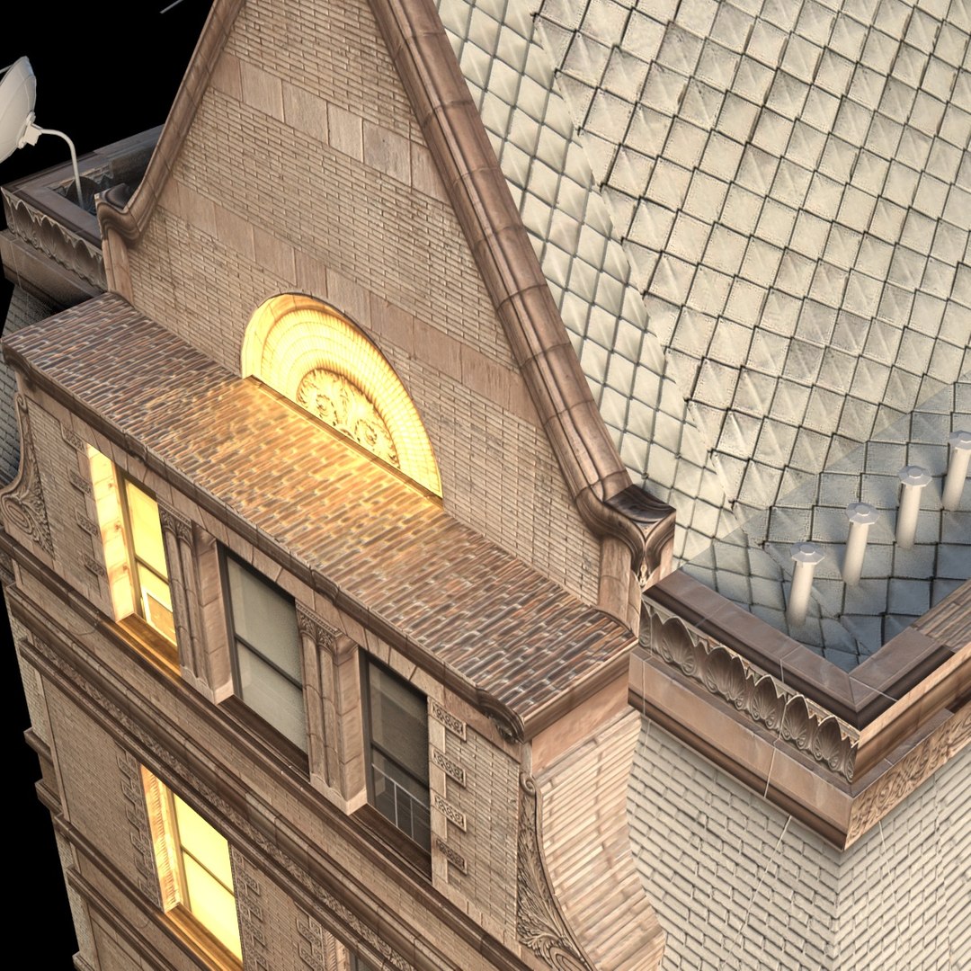 3d Model Building Exterior