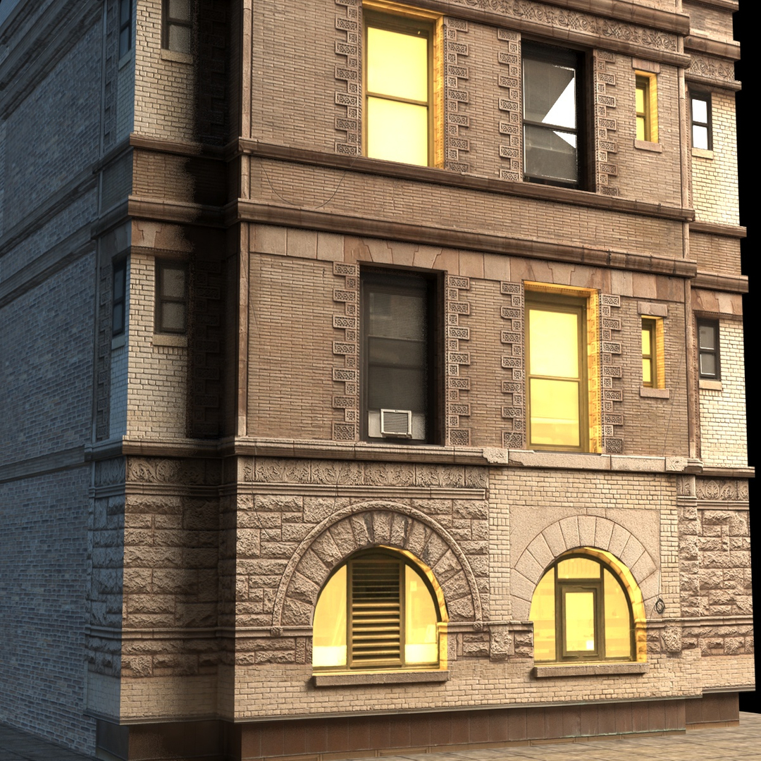 3d model building exterior