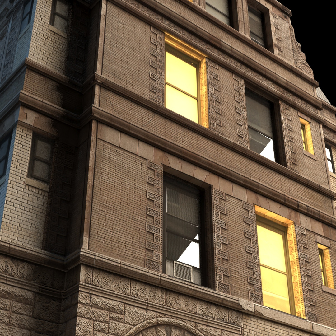3d model building exterior