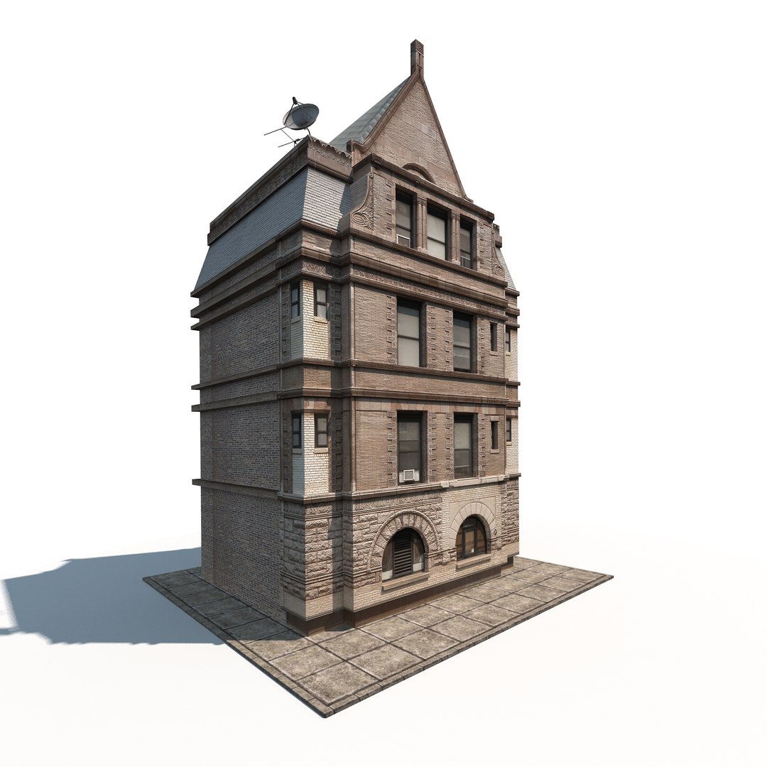 3d Model Building Exterior