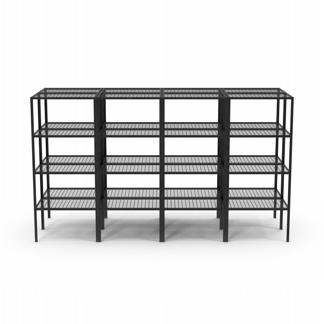 3D Model Warehouse Racks - TurboSquid 2305653