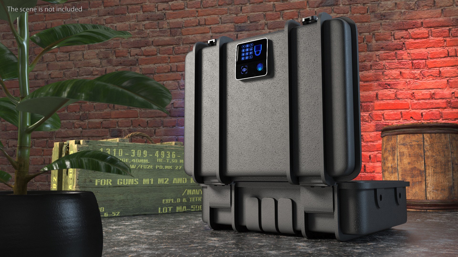 Nuclear Briefcase Rigged For Maya 3D Model - TurboSquid 2048578