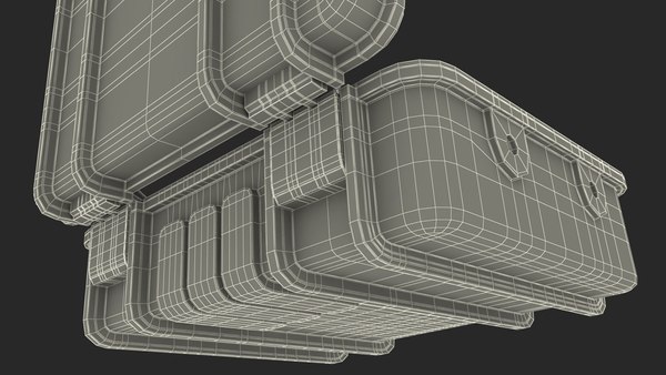 modelo 3d Nuclear Briefcase Rigged for Maya - TurboSquid 2048578