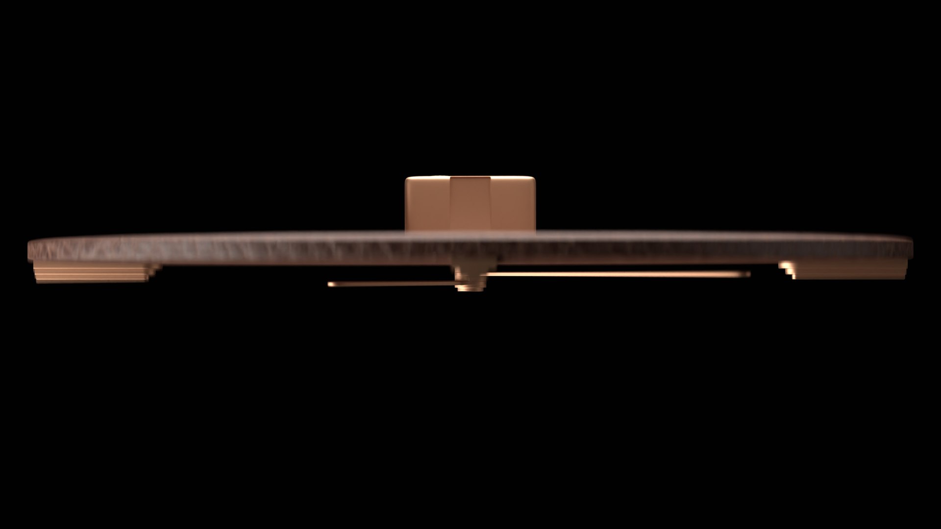 Minimalistic Leather Wall Clock 3D Model - TurboSquid 2114351