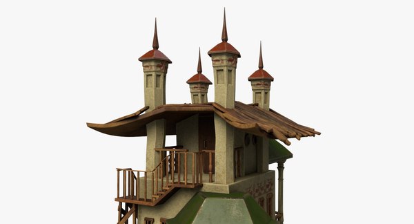 Big house 3D model - TurboSquid 1171166