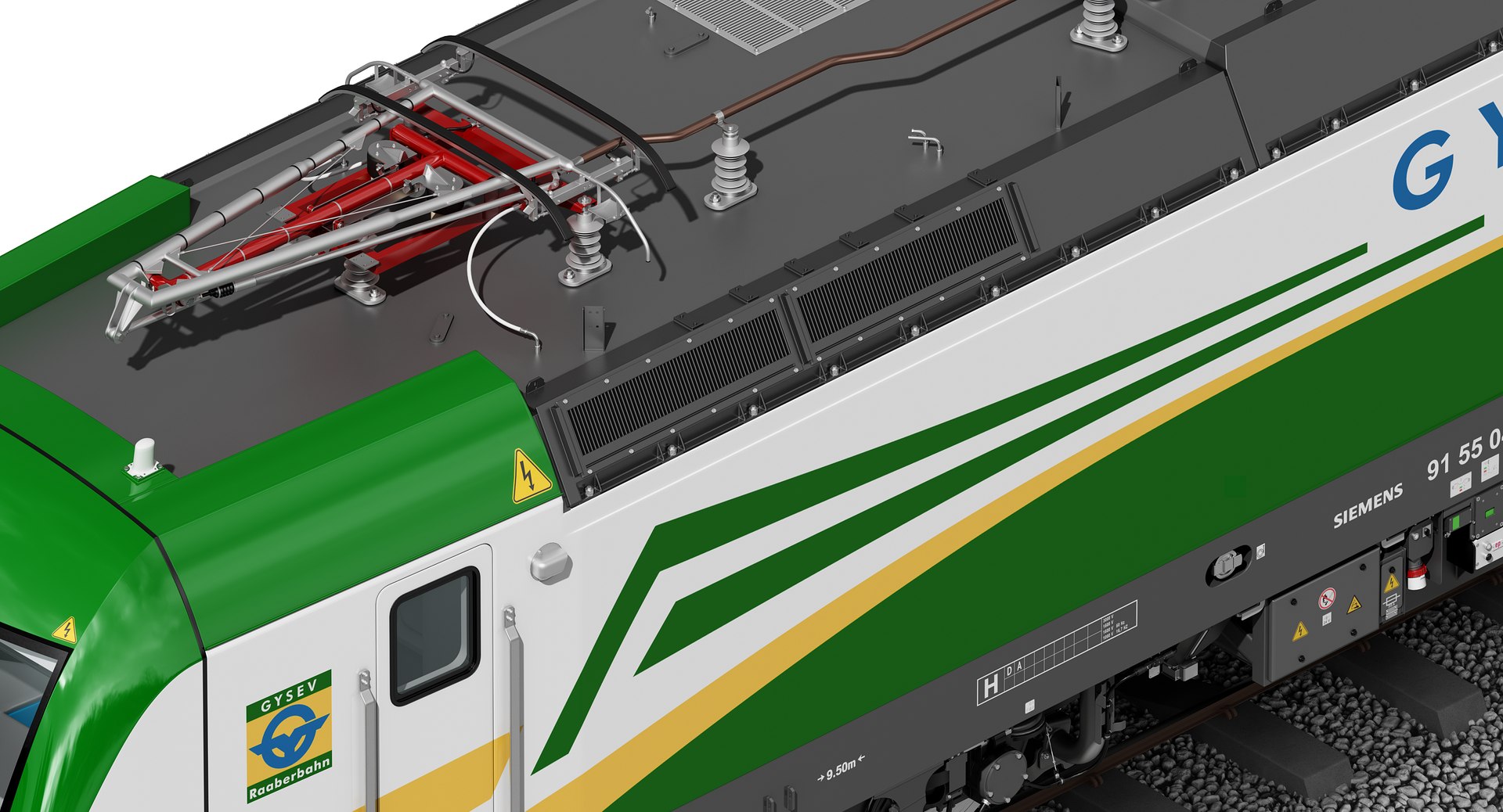 Siemens vectron 3D model - TurboSquid 1522358