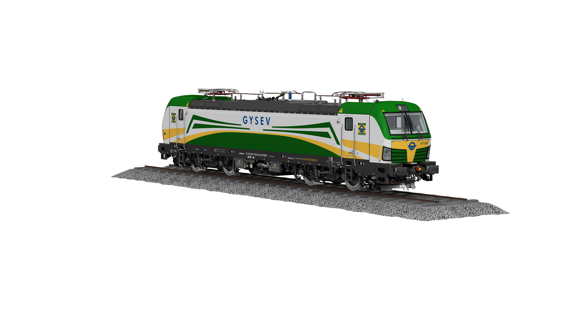 Siemens vectron 3D model - TurboSquid 1522358