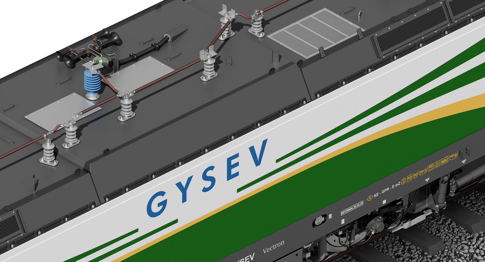 Siemens vectron 3D model - TurboSquid 1522358