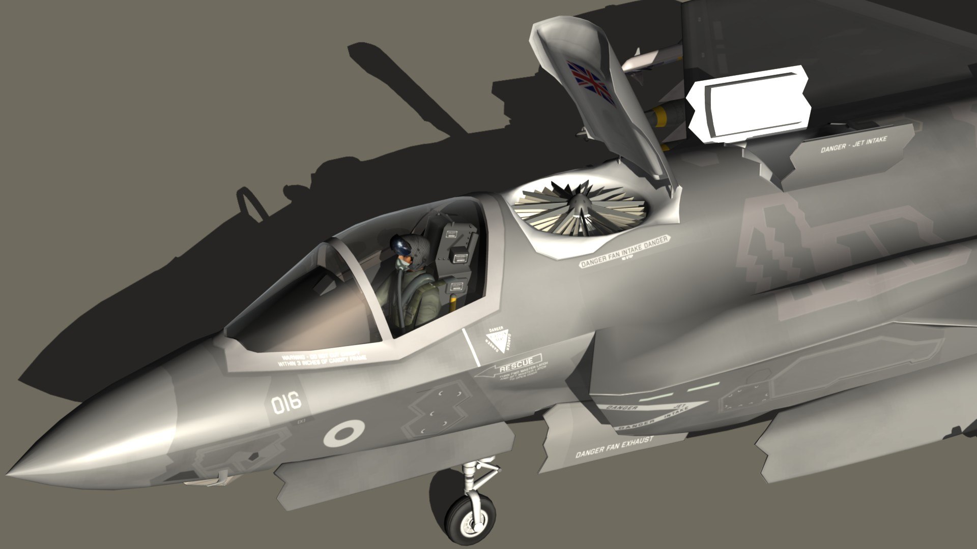 3D Lockheed Martin F-35B RAF - TurboSquid 1967888