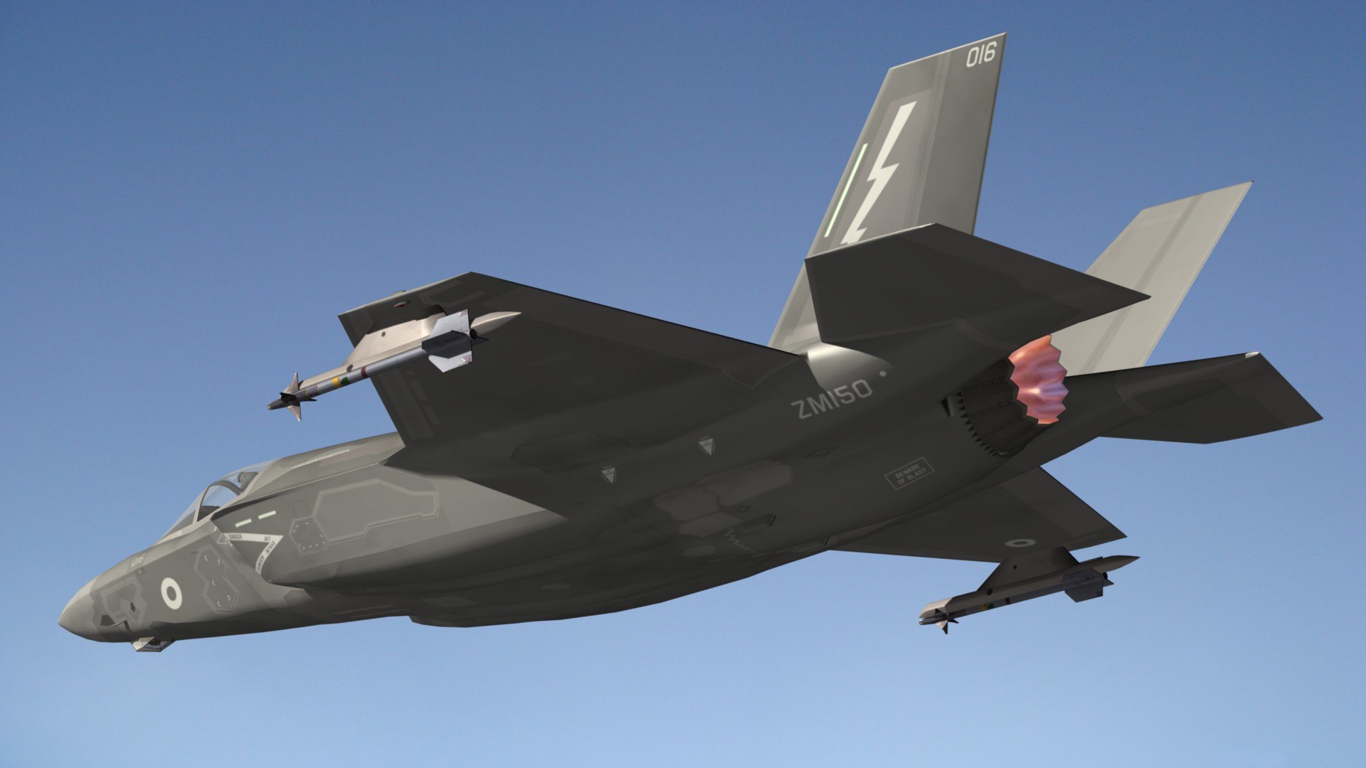 3D Lockheed Martin F-35B RAF - TurboSquid 1967888