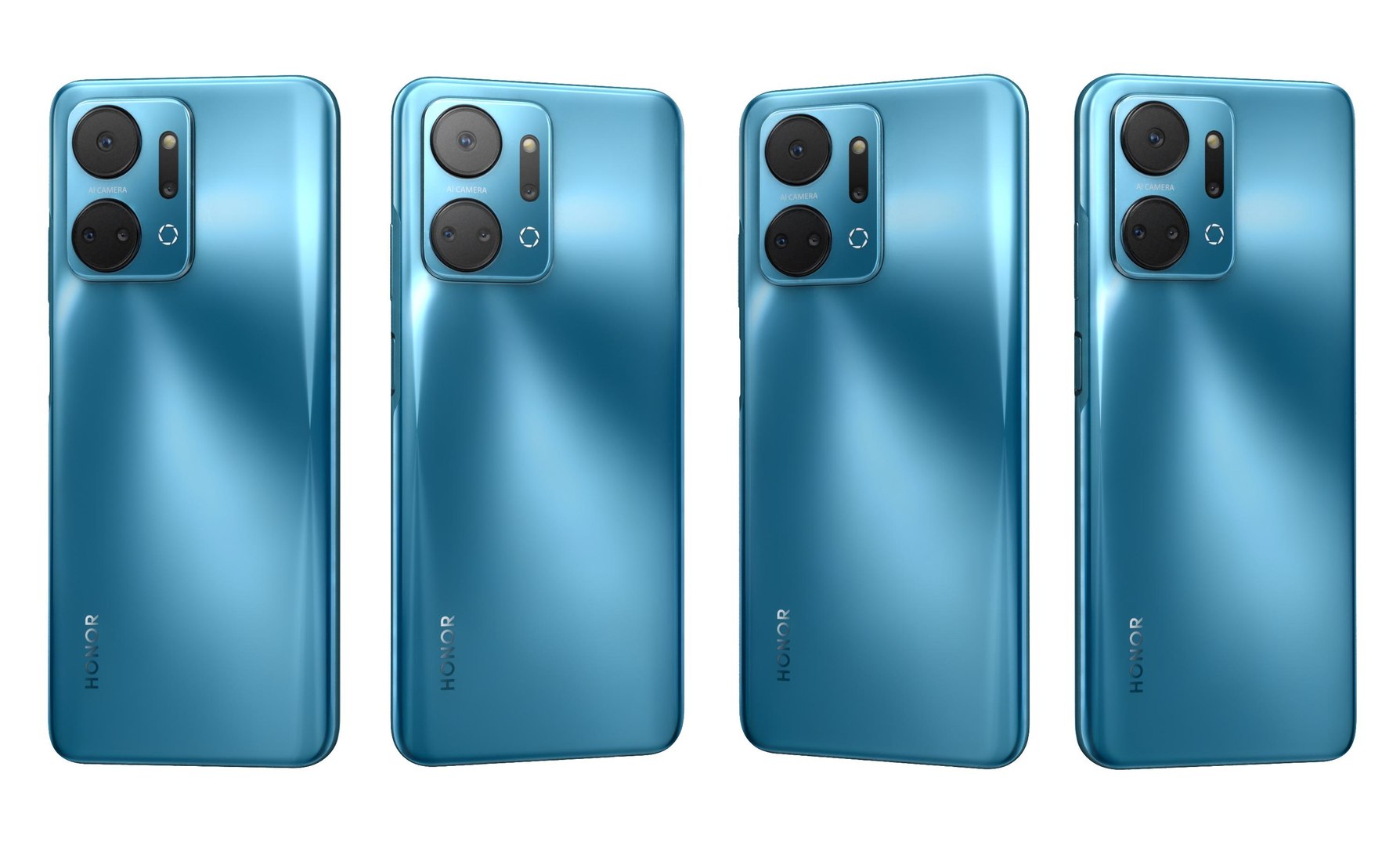 Honor X7A All Colors Model - TurboSquid 2019940