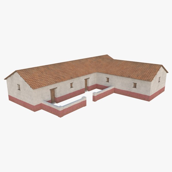 roman village 3d 3ds