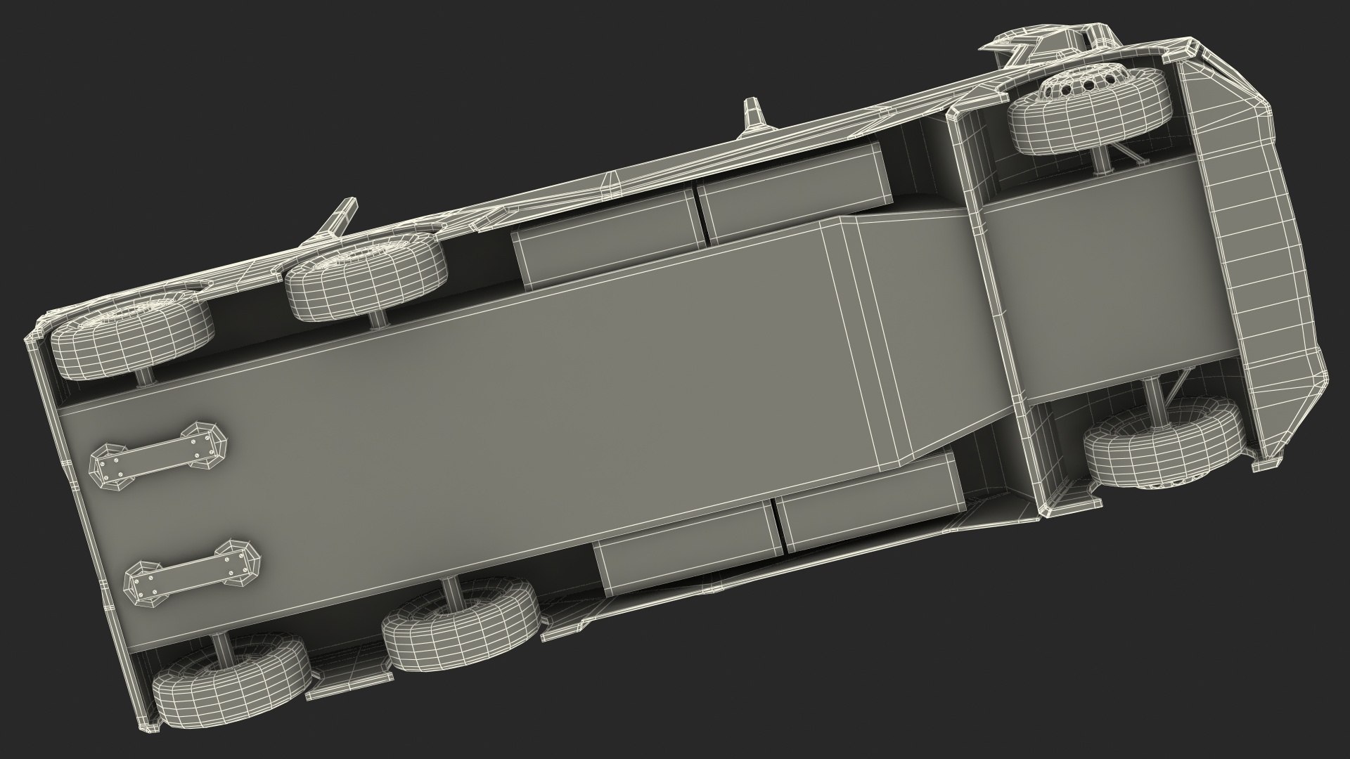 Autonomous electric logging truck vehicle 3D model - TurboSquid 1636634