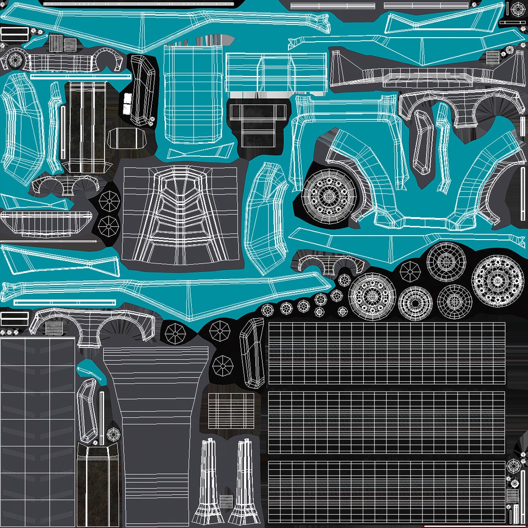 Autonomous electric logging truck vehicle 3D model - TurboSquid 1636634