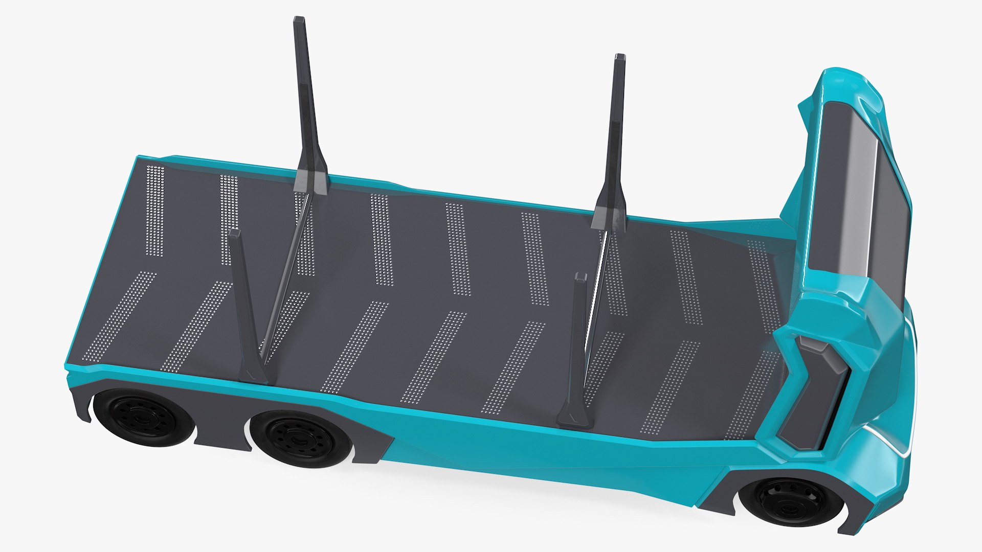 Autonomous electric logging truck vehicle 3D model - TurboSquid 1636634