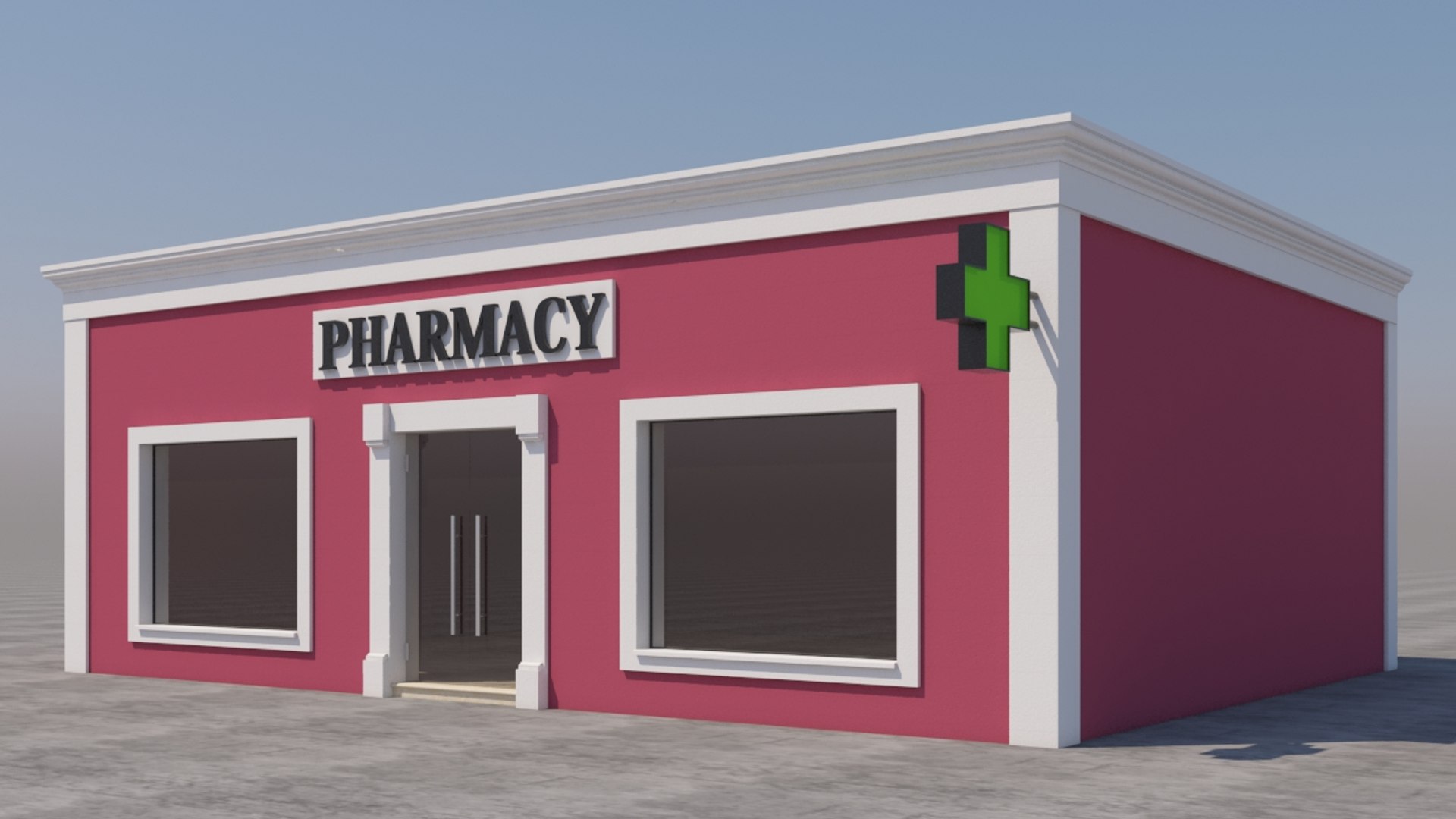 3D Mexican Pharmacy Model - TurboSquid 1411253