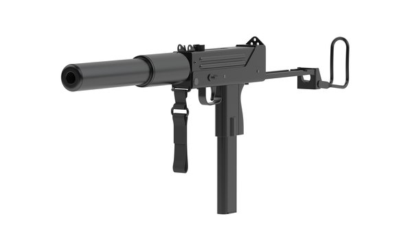 MAC-10 3D - TurboSquid 1810592