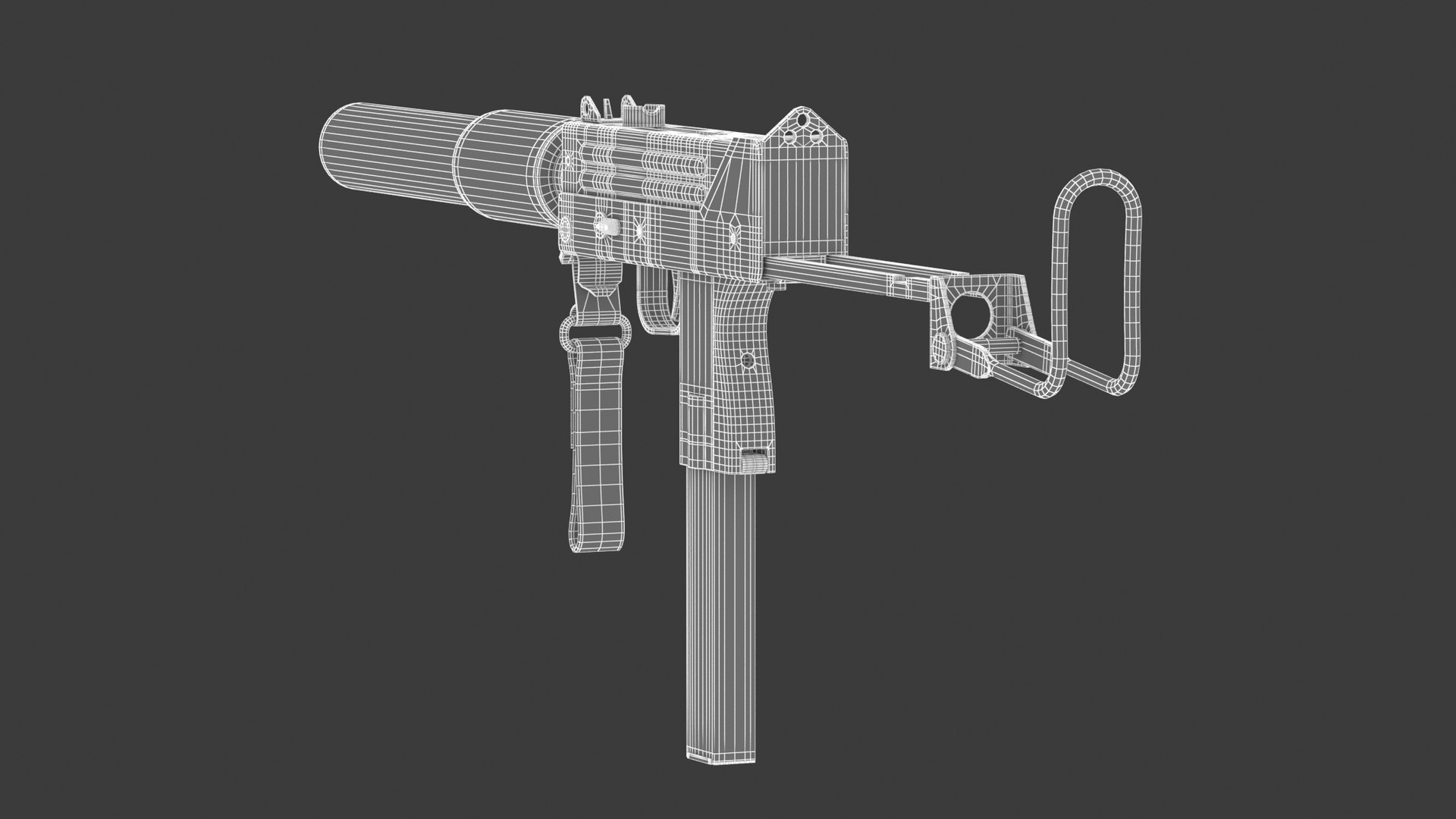 MAC-10 3D - TurboSquid 1810592