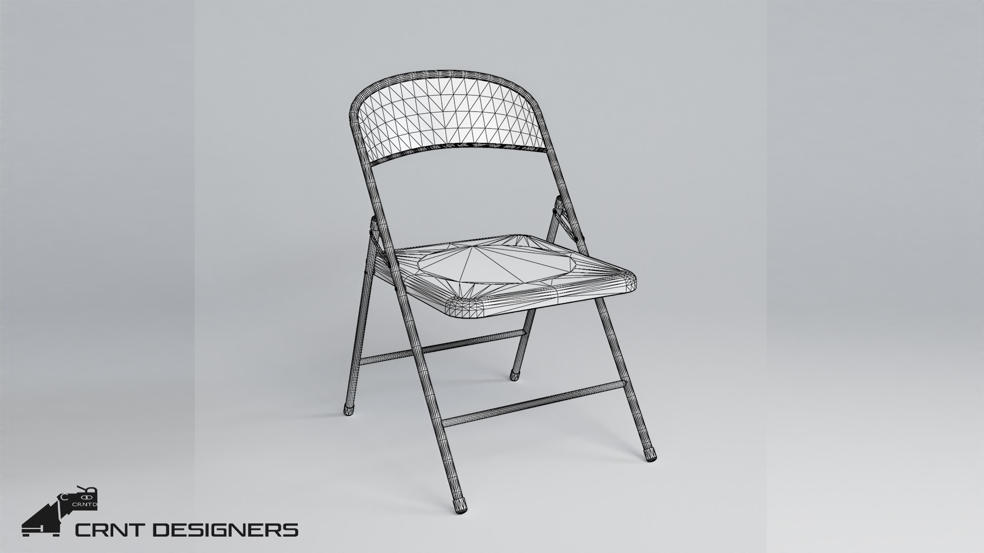 Metal Folding Chair 3D Model - TurboSquid 2287721