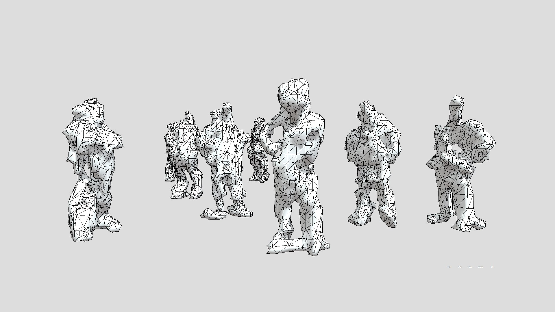 Crowd Model - TurboSquid 1685493