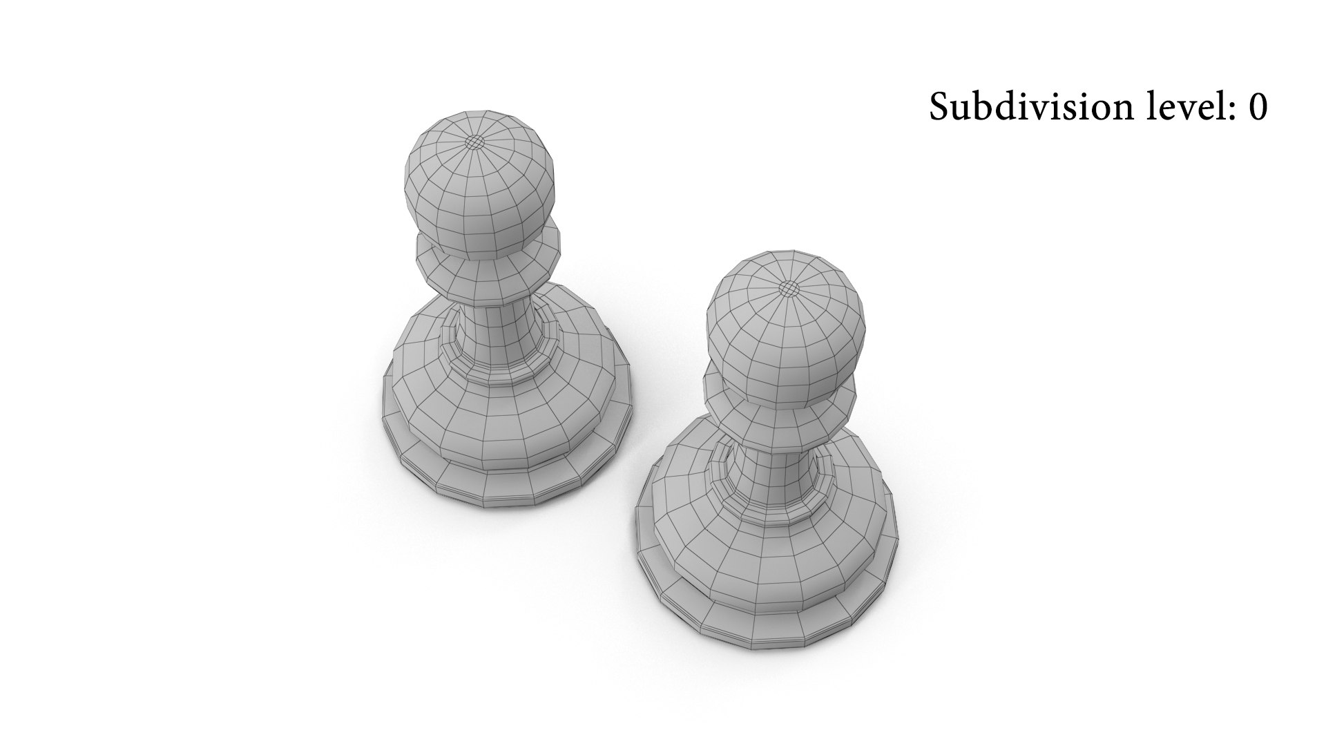 Chessmen Pawn Model - TurboSquid 1611498