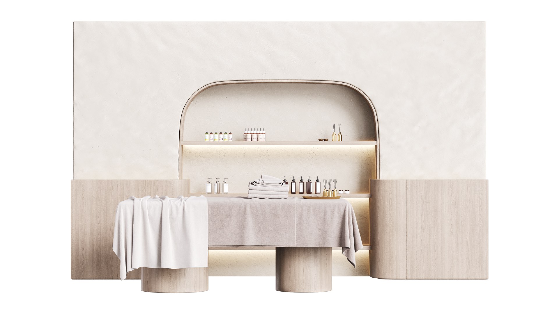 Modern Spa And Accessories 07 3D Model - TurboSquid 2295493