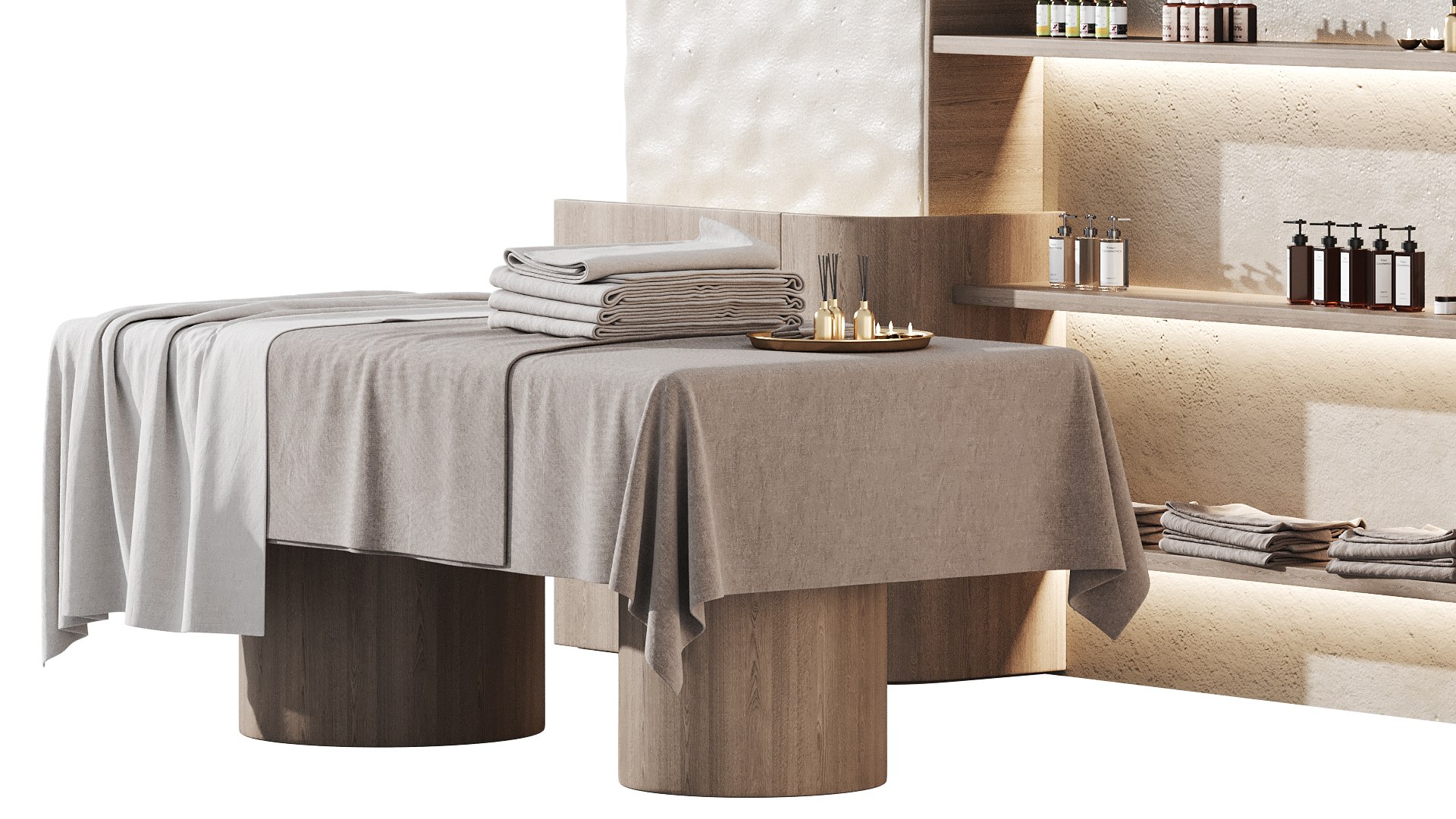 Modern Spa And Accessories 07 3D Model - TurboSquid 2295493