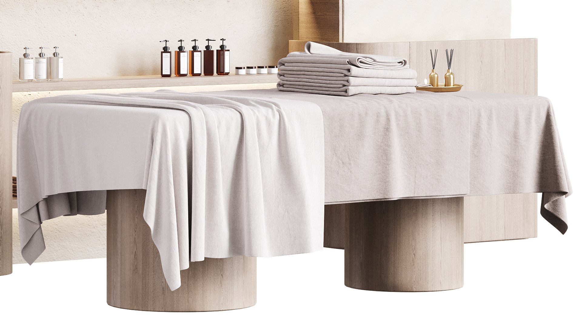 Modern Spa And Accessories 07 3D Model - TurboSquid 2295493