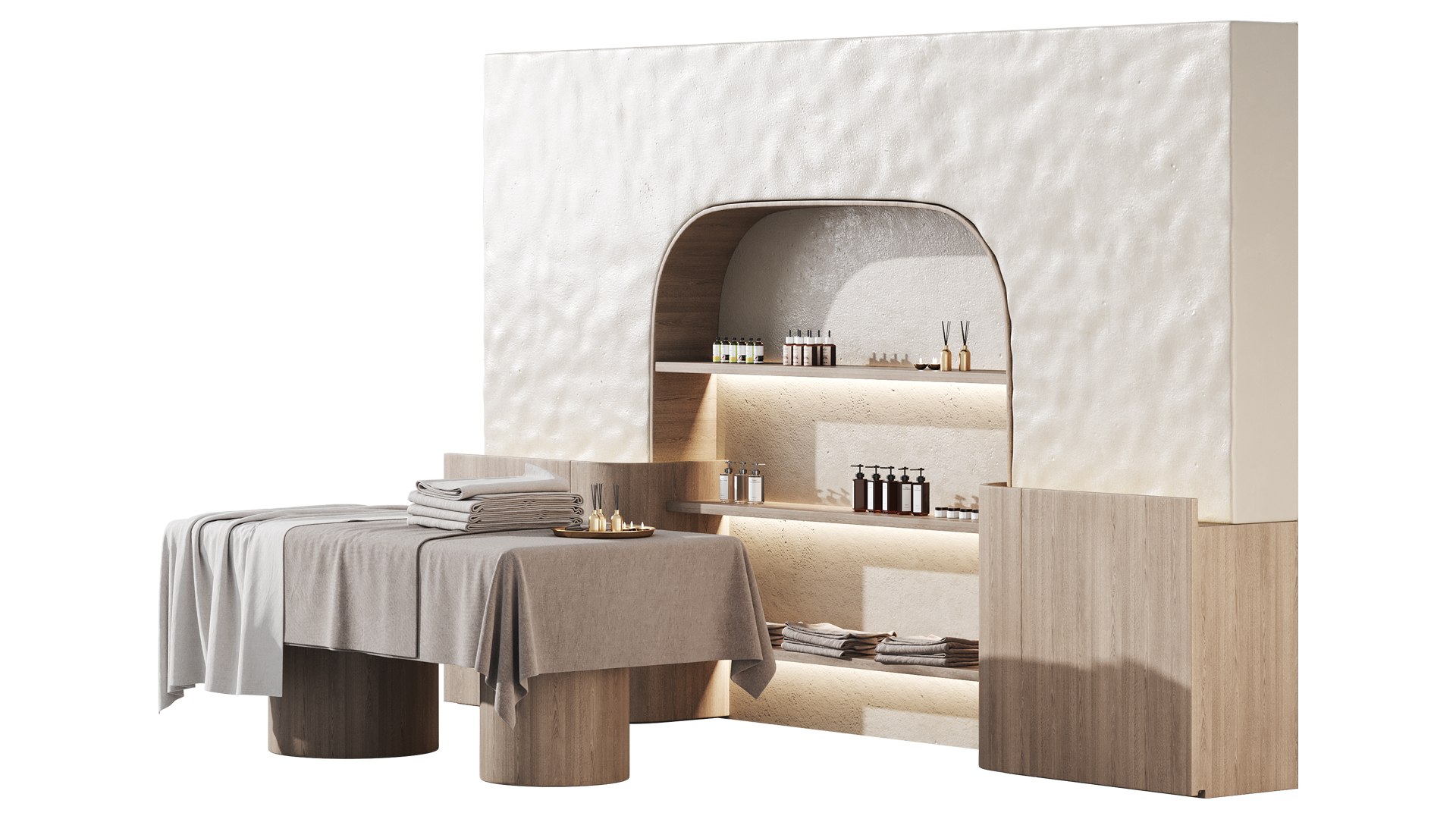 Modern Spa And Accessories 07 3D Model - TurboSquid 2295493