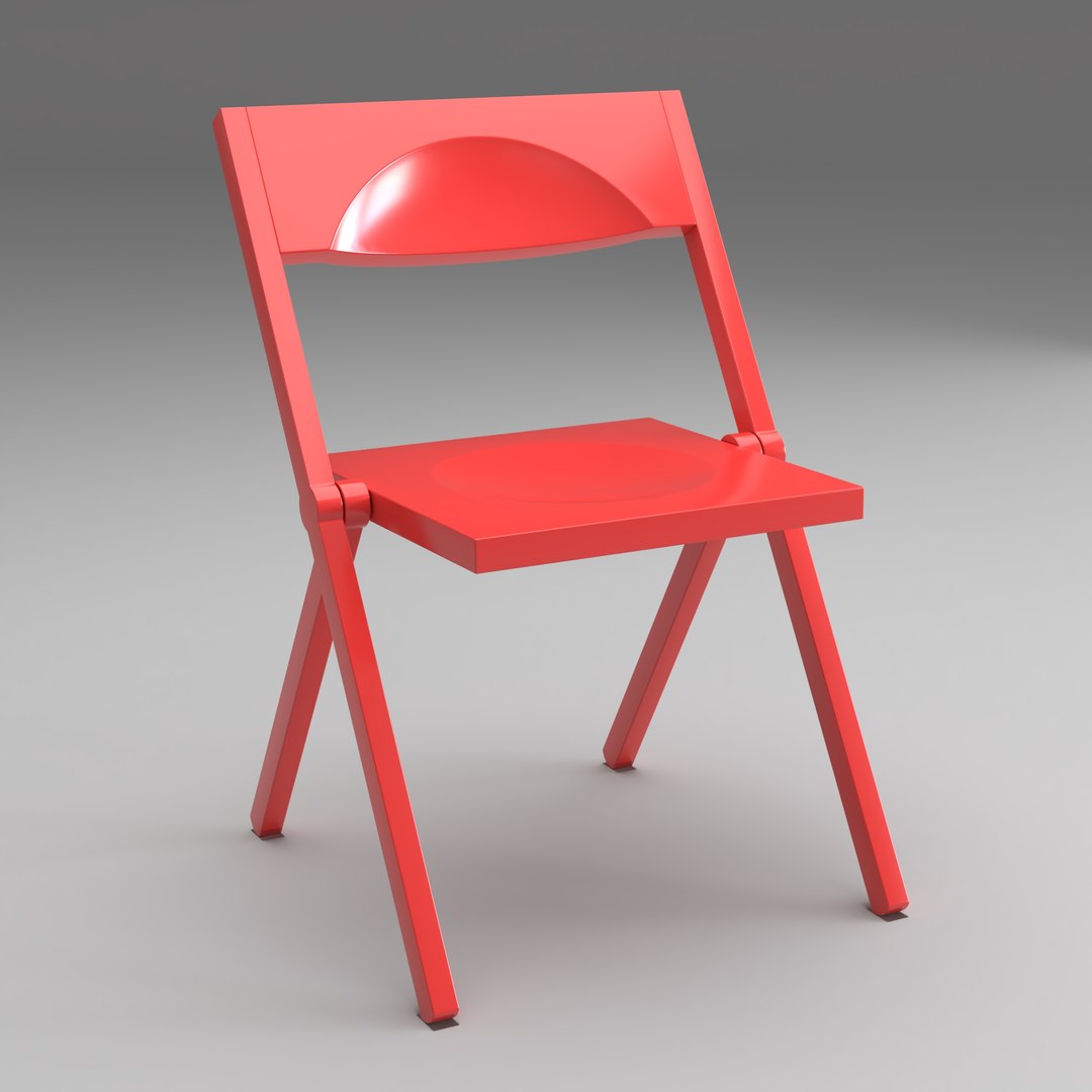 Alessi Piana Folding Chair By David Chipperfield 3D Model - TurboSquid ...