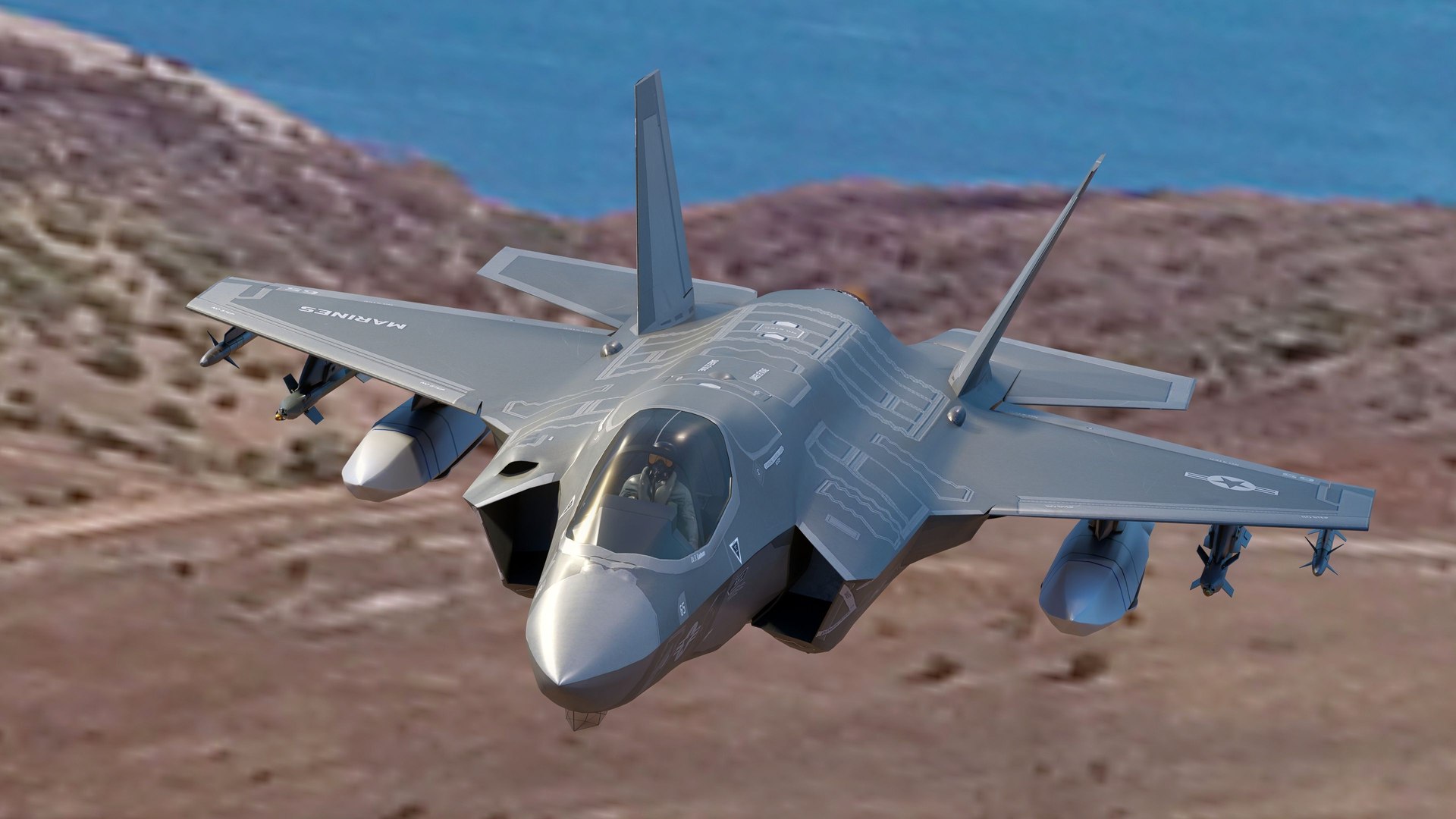3D F35B Lightning II - Rigged - With High Resolution Textures Model - TurboSquid 2355431