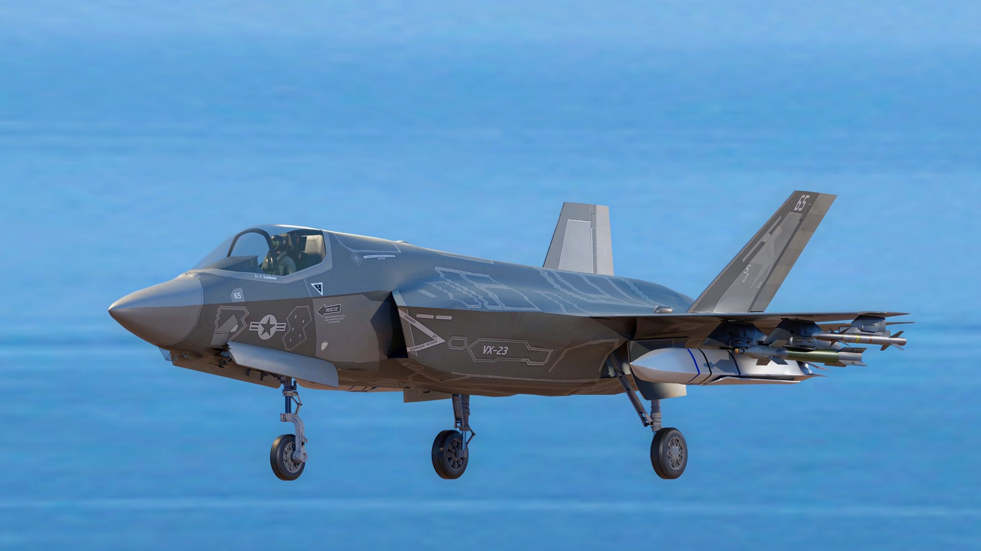 3D F35B Lightning II - Rigged - With High Resolution Textures Model - TurboSquid 2355431
