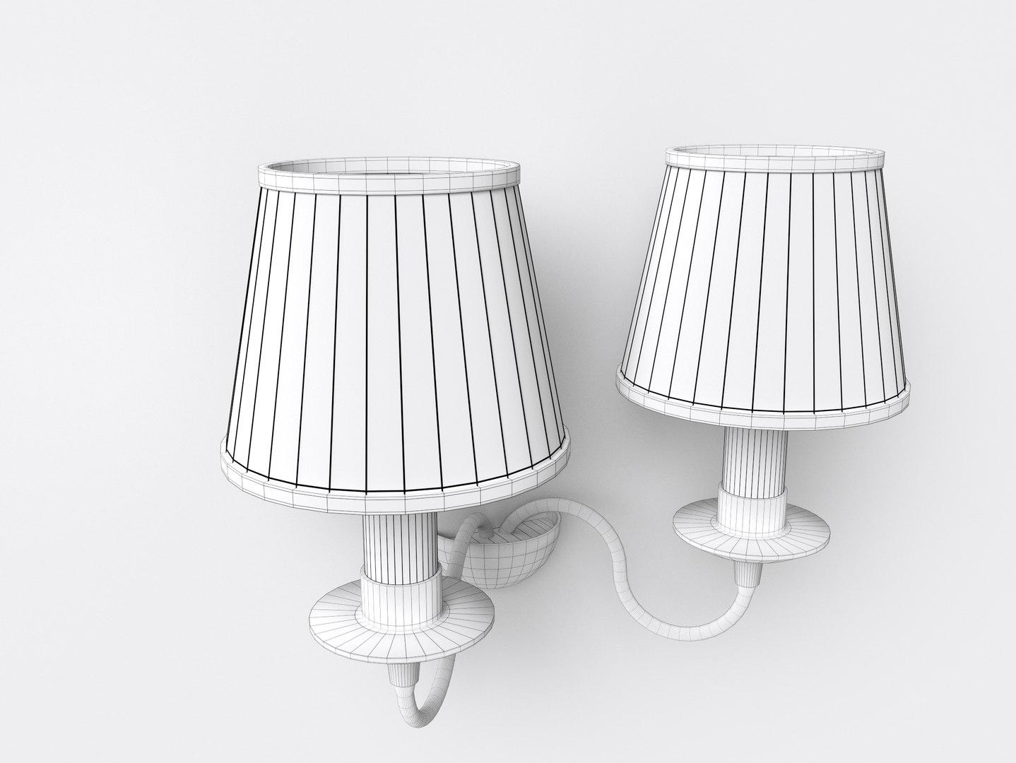 3d Wall Lamp Model
